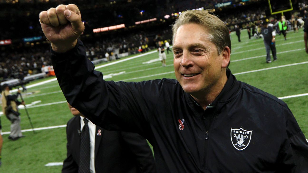 Raiders reward Del Rio with new 4-year contract - HeadtoHeadFootball