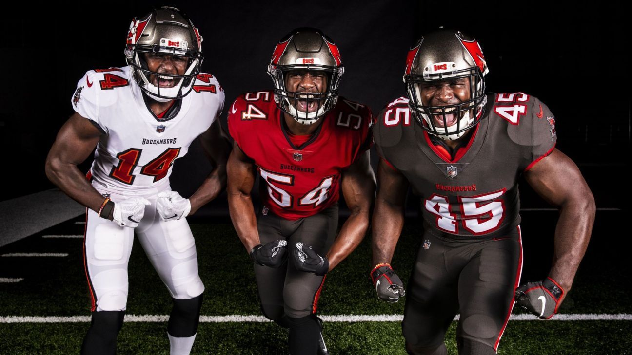 Bucs' new uniforms pay homage to glory years - HeadtoHeadFootball